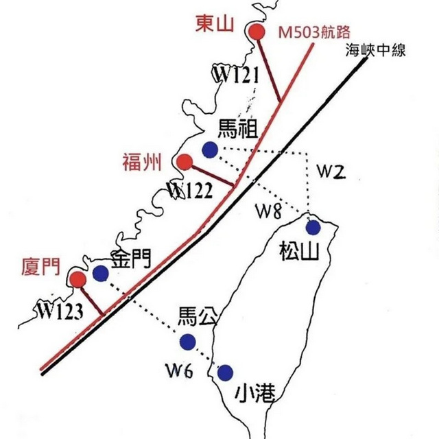 W121衔接线近“台海中线” 张延廷忧空防